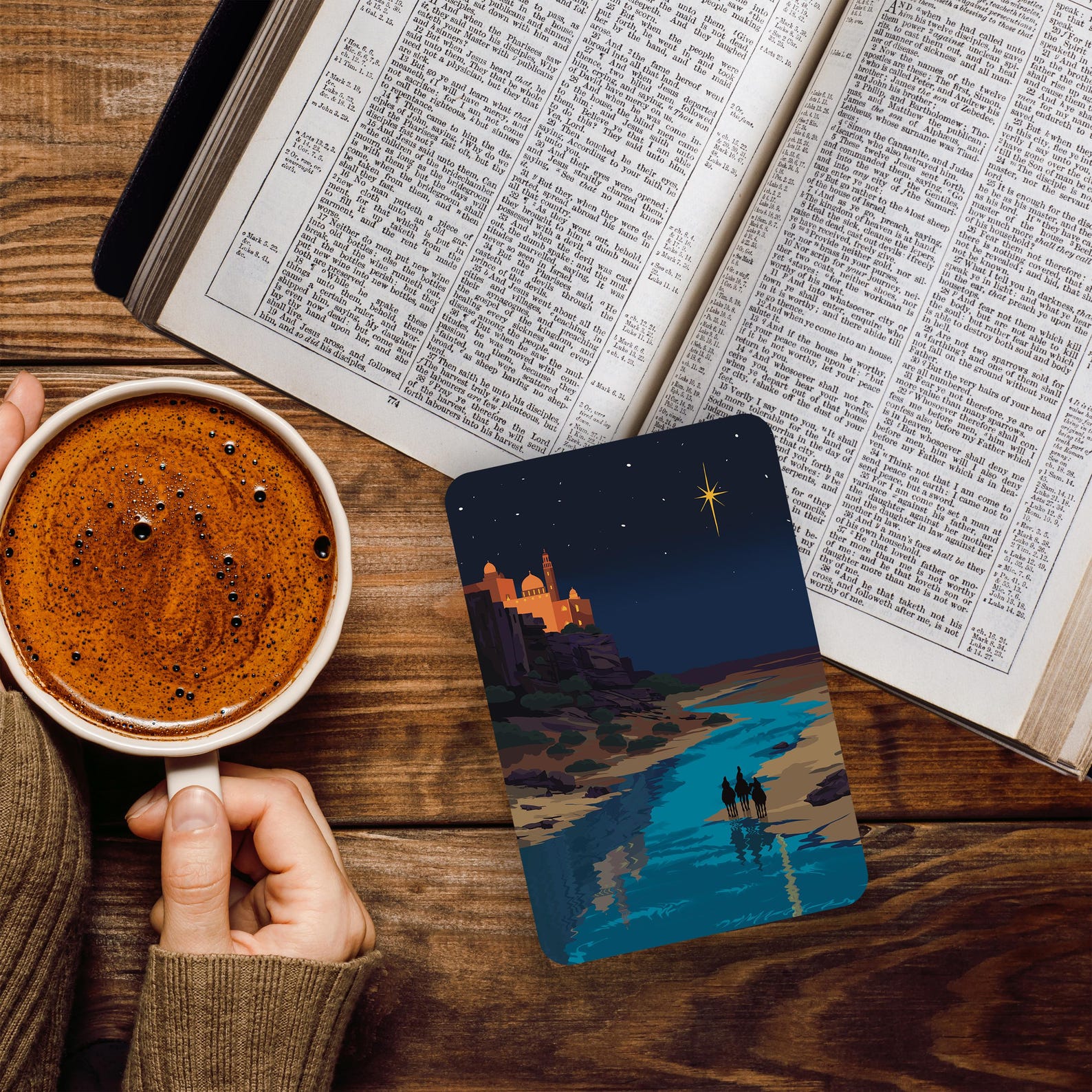 Magi Catholic Prayer Card | Holy Card (4"x6") - Etsy