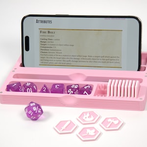 Dungeon and Dragons Dice Box With Pencil and Dice Set Travel Kit 13 D&D ...