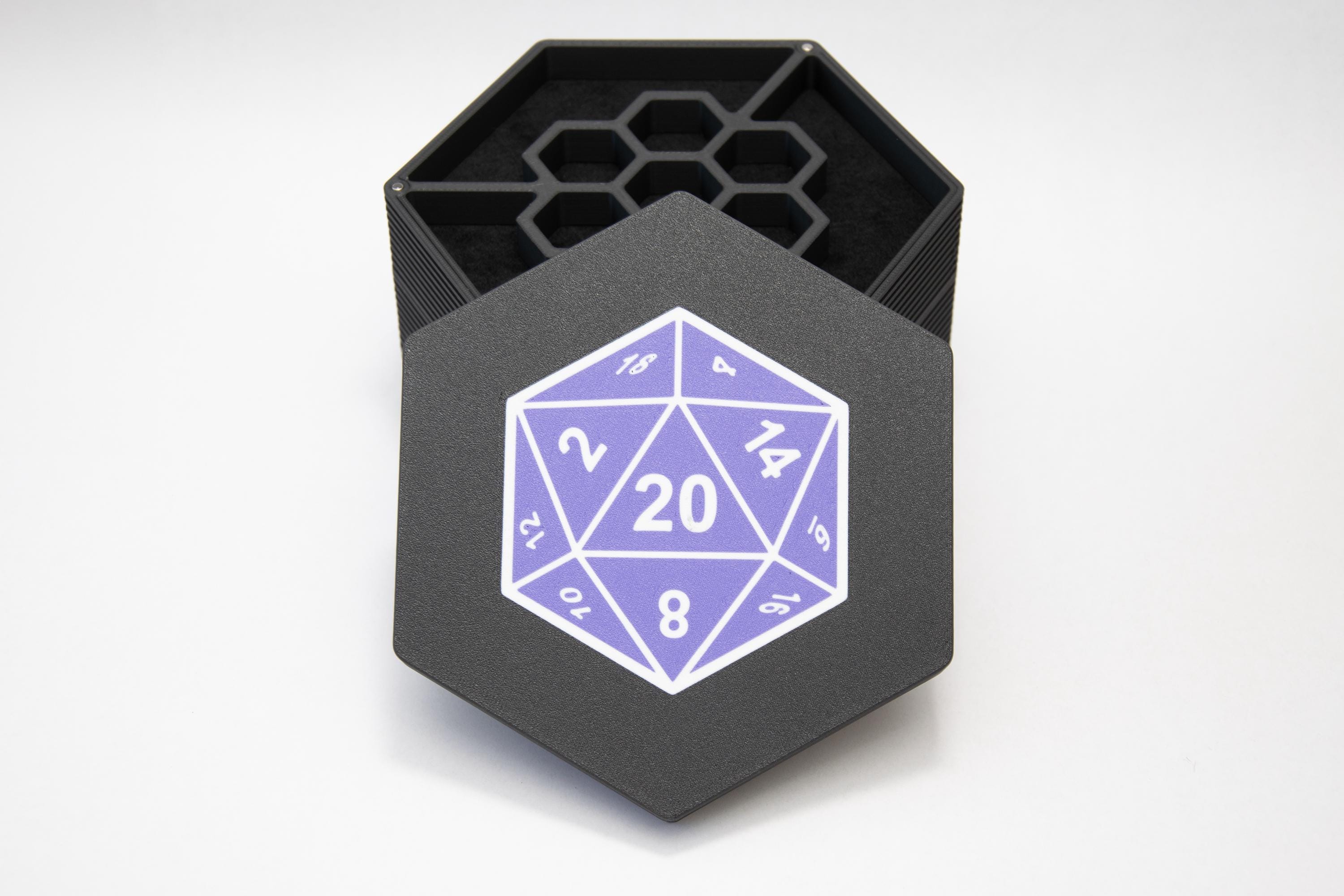 Rollvault™ Level 3 Dice Case • Honeycomb Insert • Triple Layer Dice ...