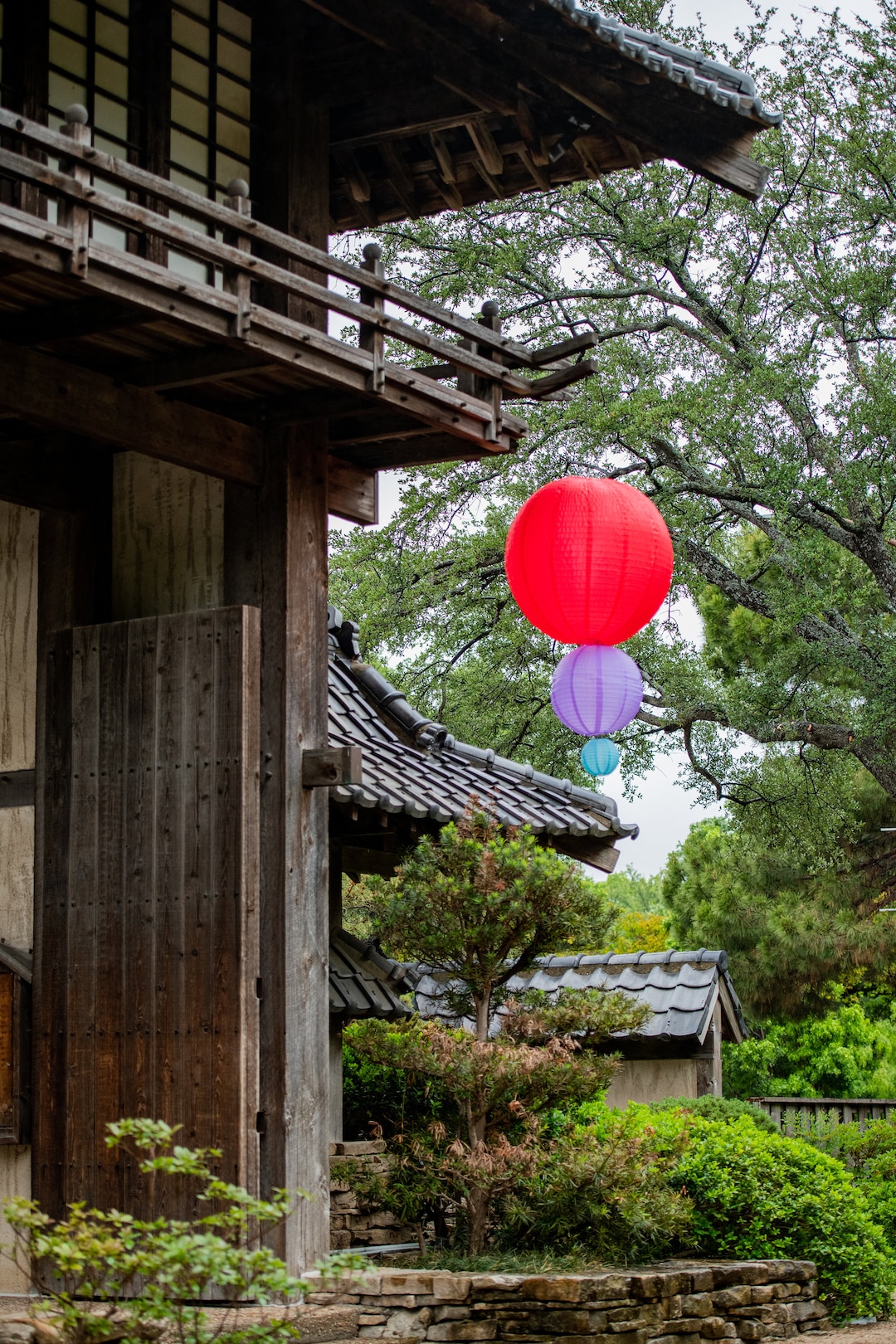 Japanese Red Lantern Fine Art Print Japanese Style Chochin Lantern ...
