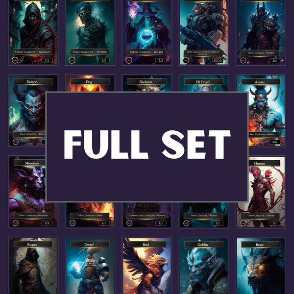 Custom Magic the Gathering Card - Etsy