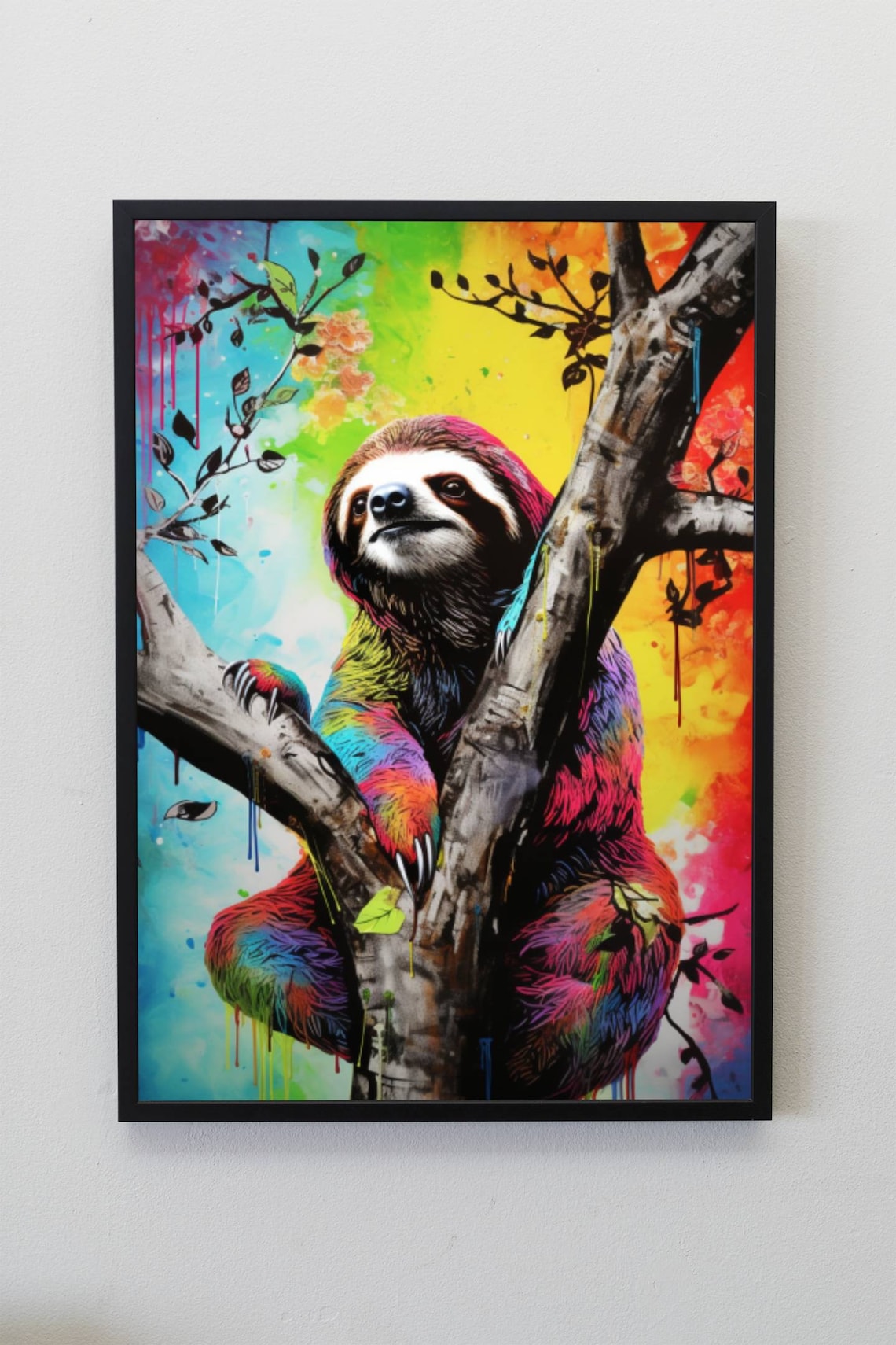 Sloth Digital Print! - Etsy