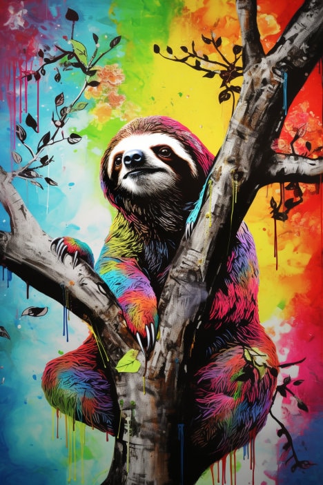 Sloth Digital Print! - Etsy
