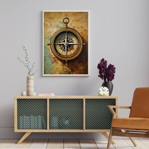 Compass Digital Print! - Etsy