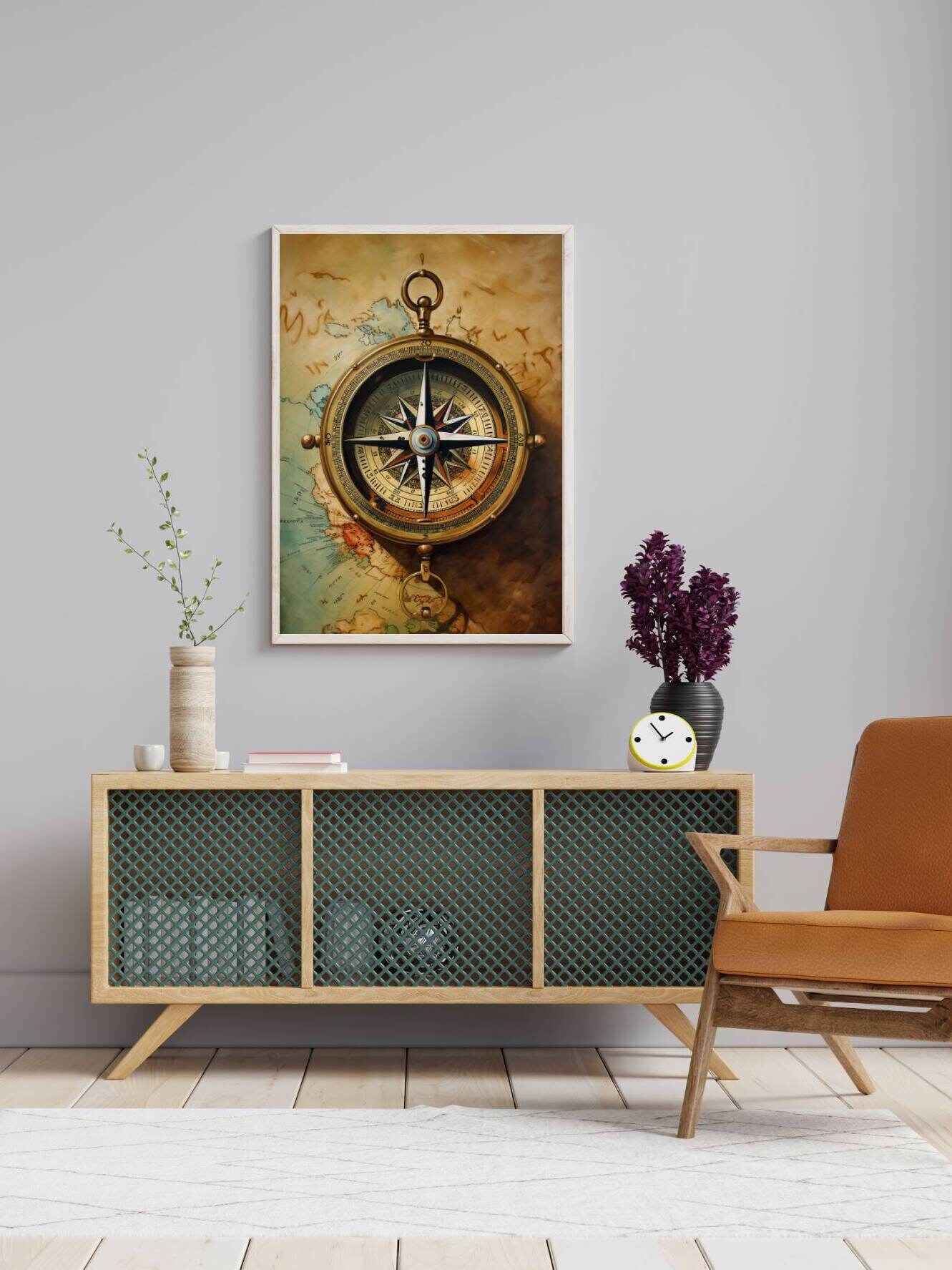 Compass Digital Print! - Etsy