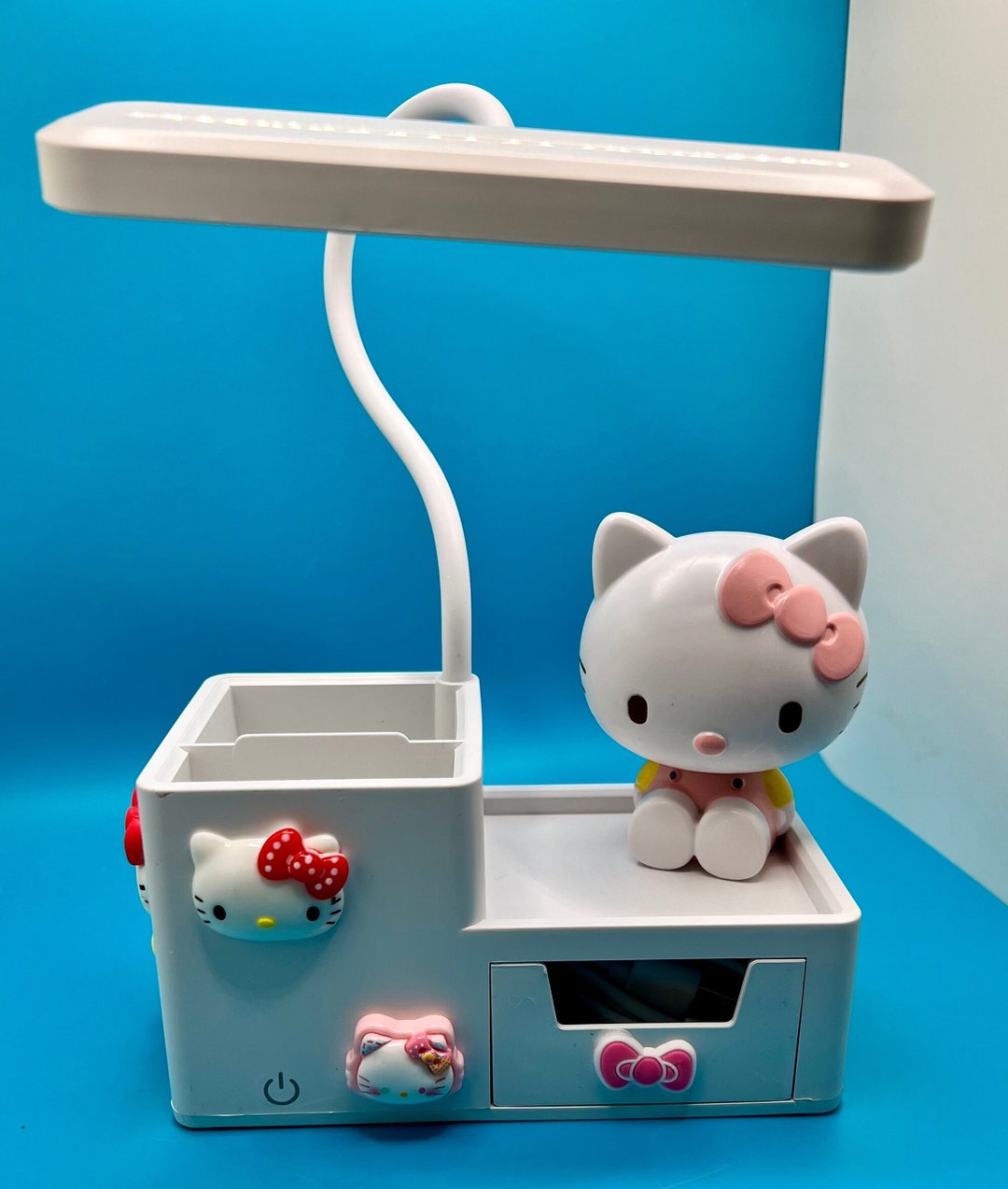 Super Cute Custom Made Sanrio Hello Kitty Big Head Wired Desk - Etsy