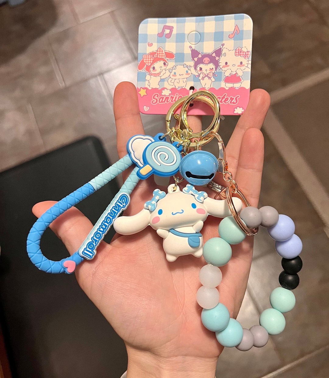 Super Cute Sanrio Cinnamoroll Deluxe Ultimate Keychain - Etsy