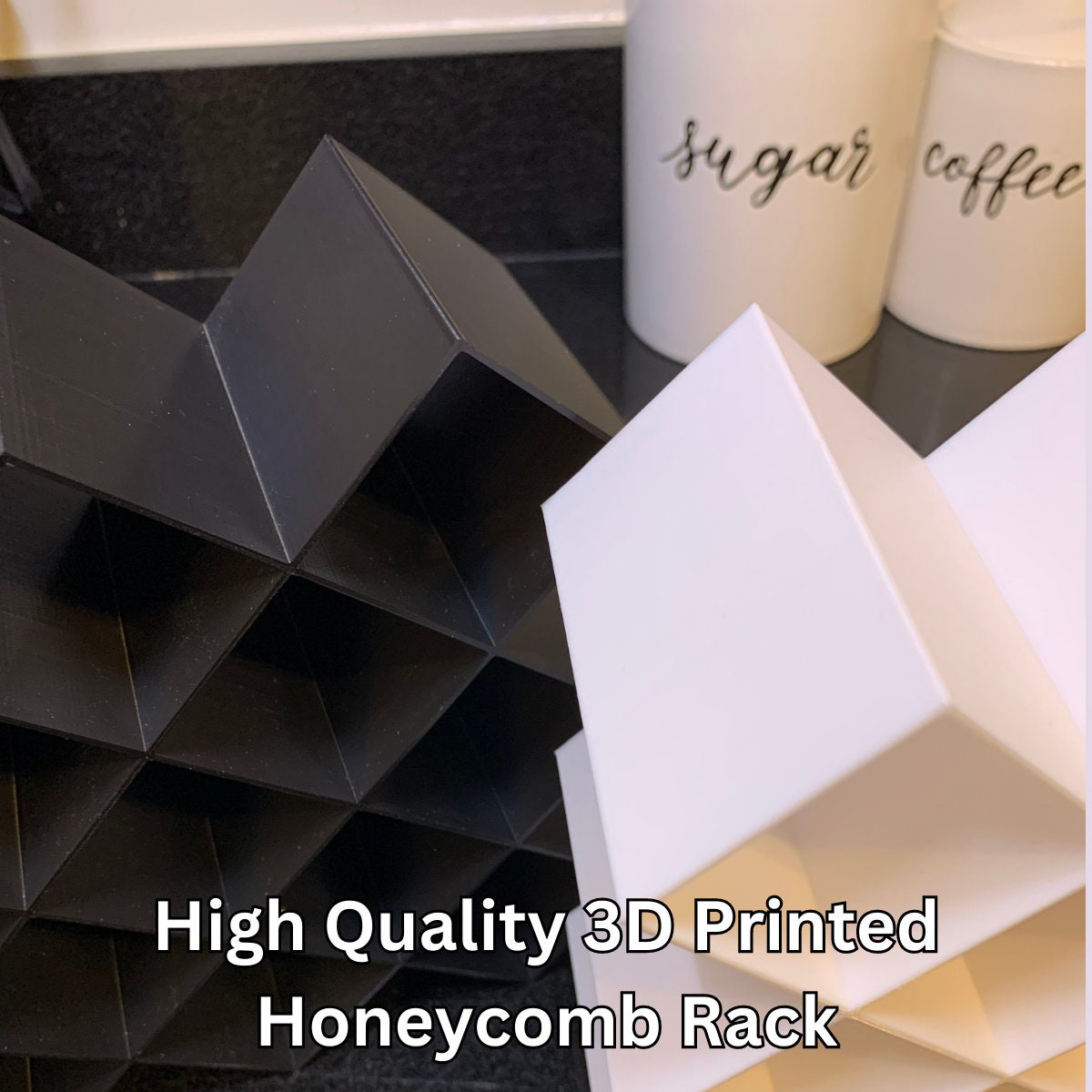 13 Jar Countertop Spice Rack With Custom Labels and Glass Jars Organize ...