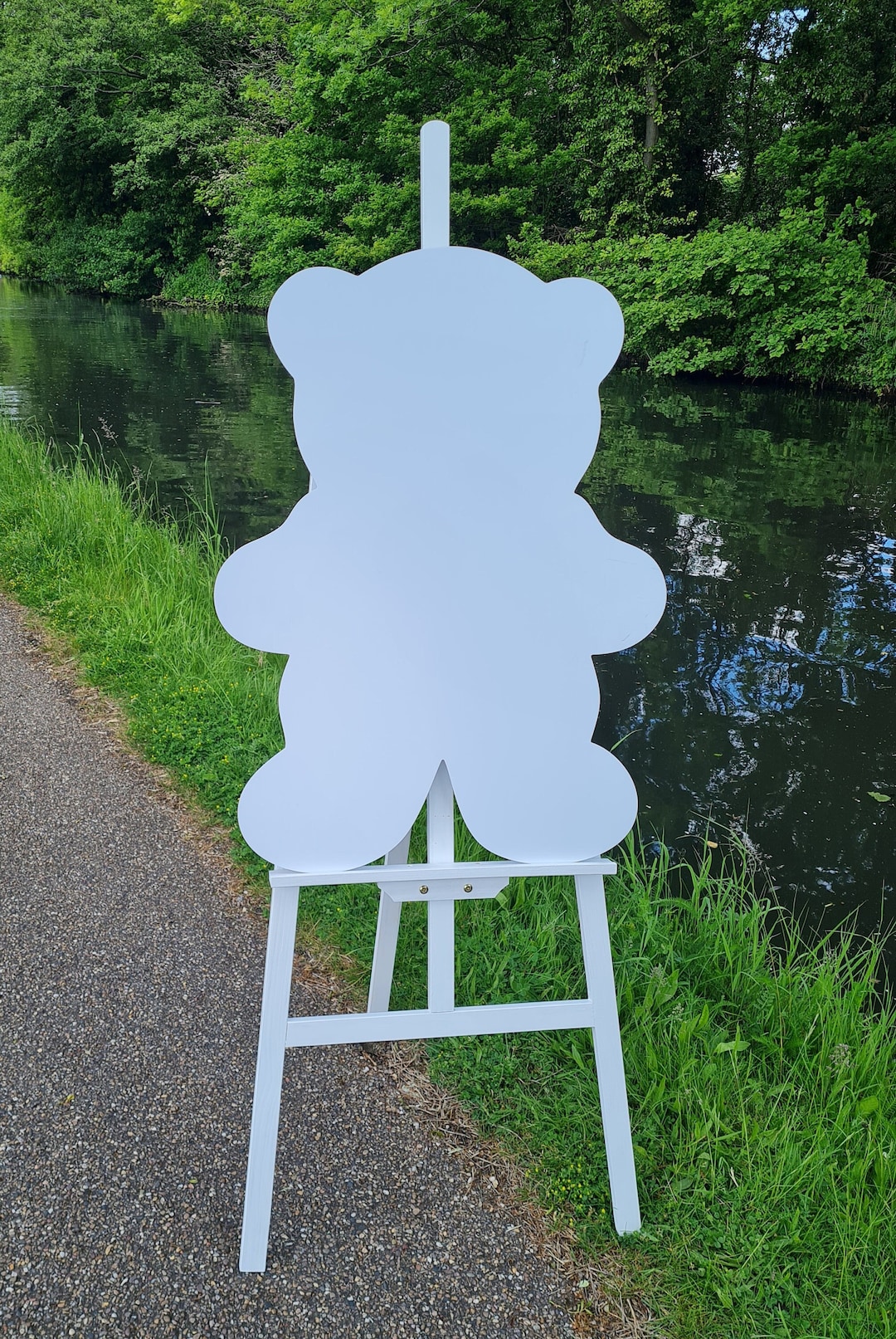 Blank Party Sign Baby Shower Sign Teddy Bear Foamex Sign 800mm Blank ...