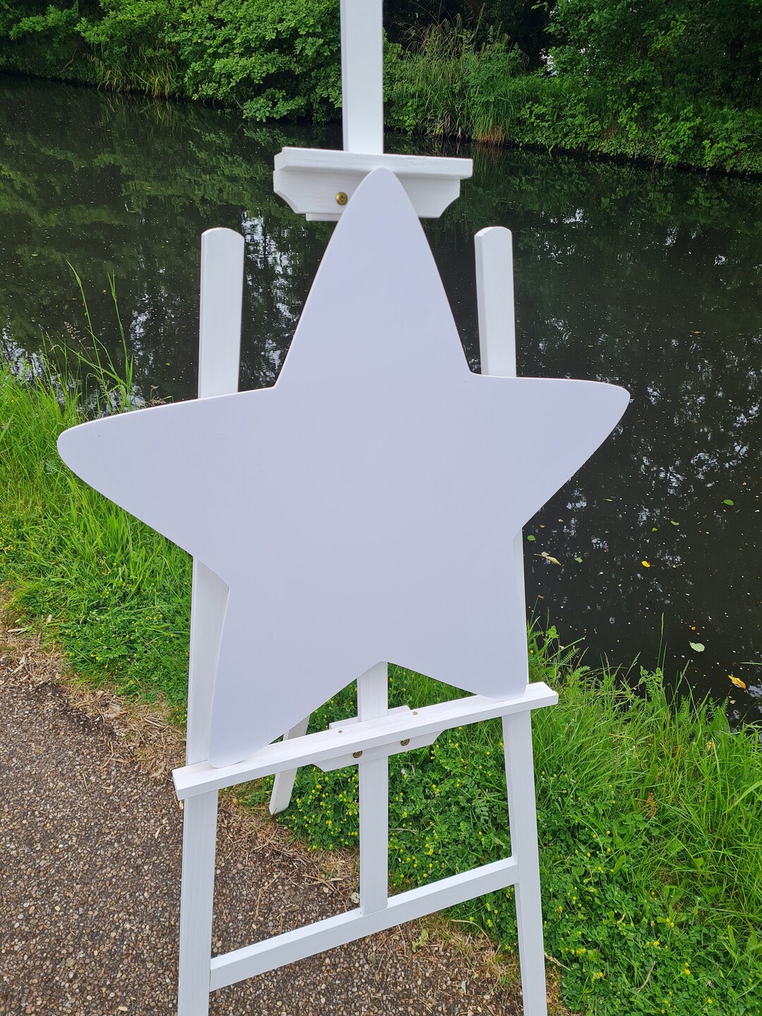 Blank Welcome Sign Star Star Sign for Events Parties Blank 700mm Star ...