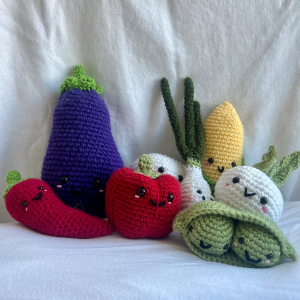 Crochet Vegetable - Etsy