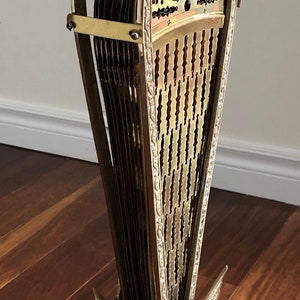 Gargoyle Antique Brass Peacock Fireplace Screen Like New - Etsy