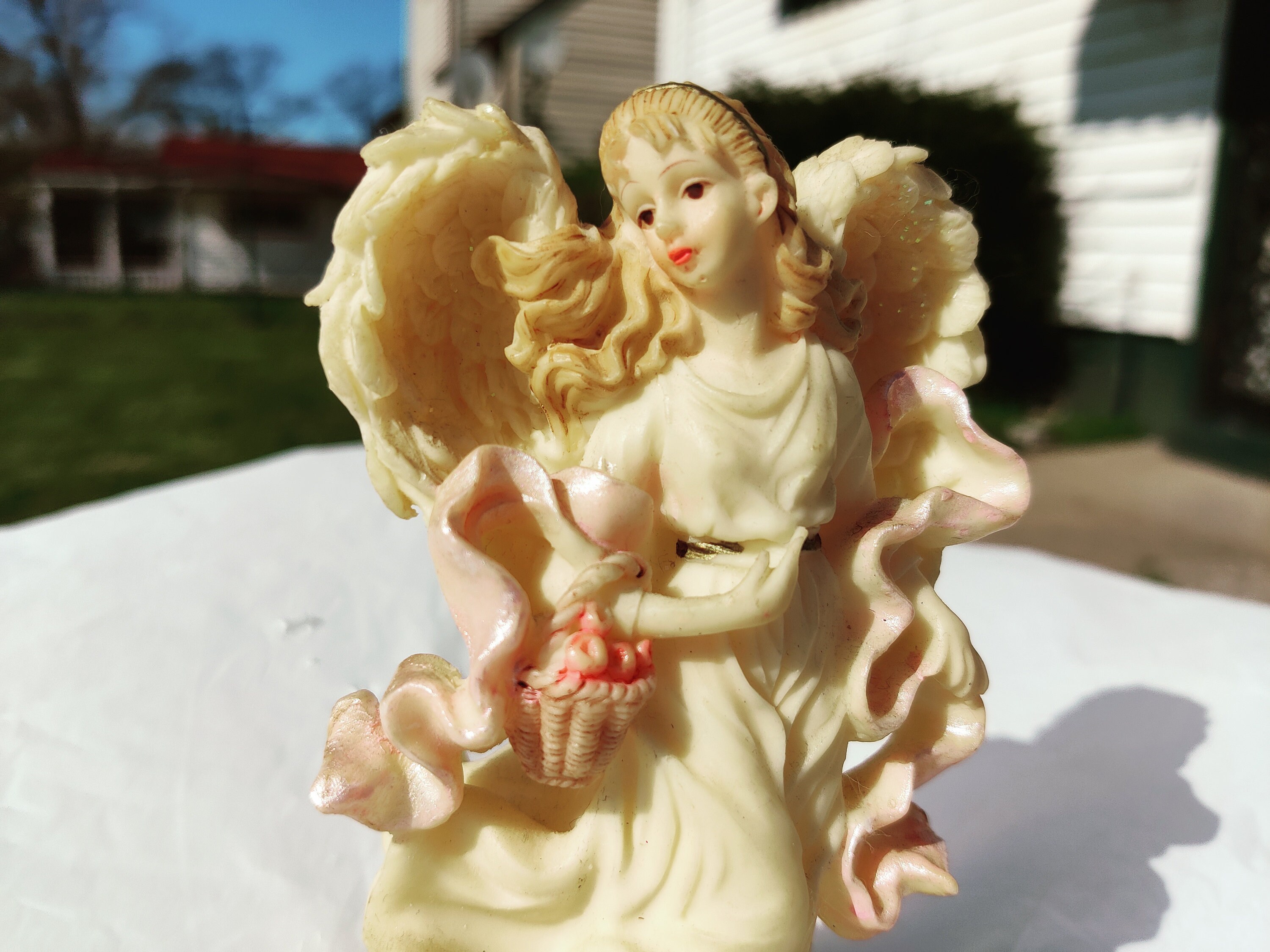 Vintage Ashley Belle Angel Figurine - Etsy