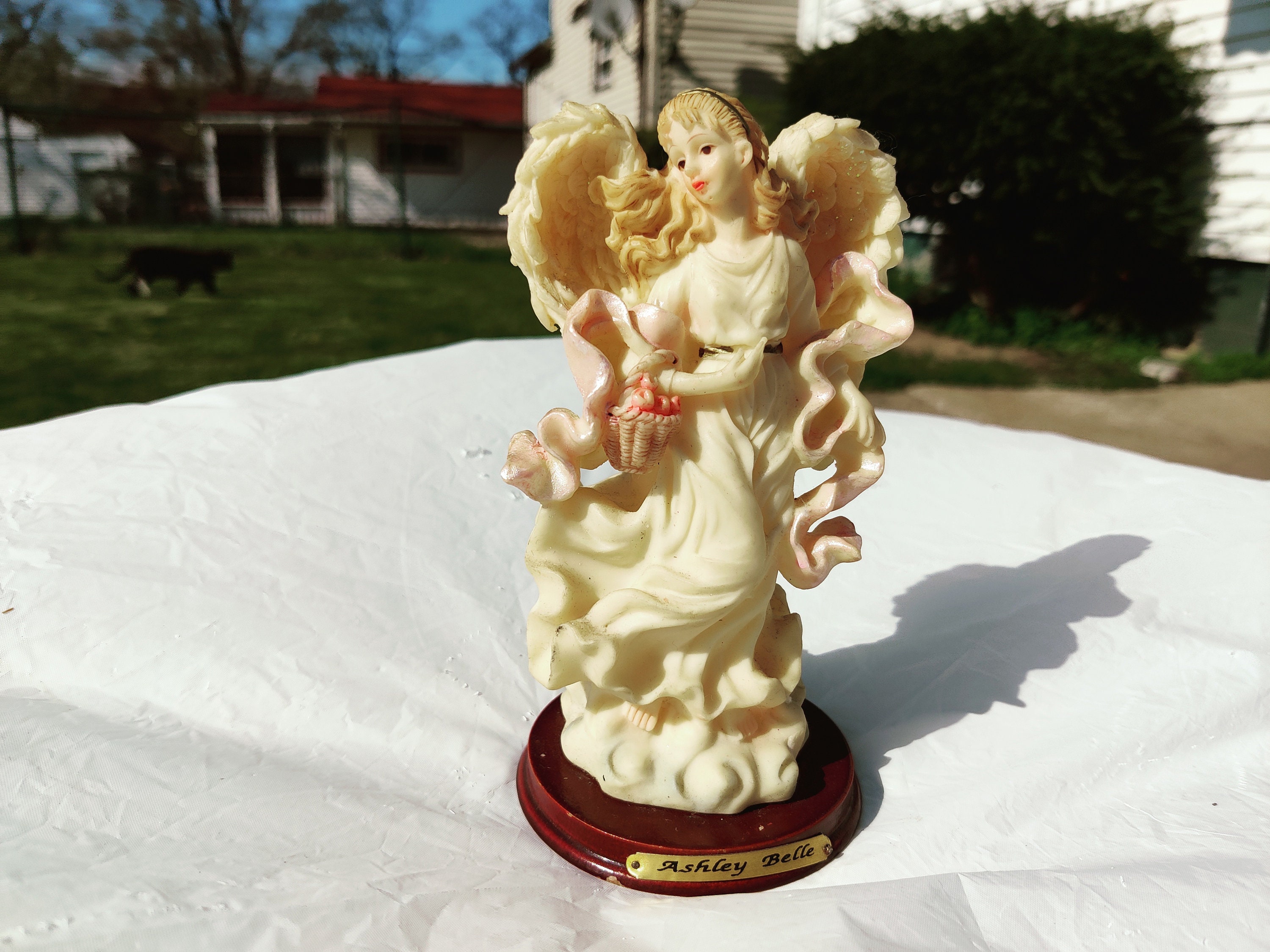 Vintage Ashley Belle Angel Figurine - Etsy