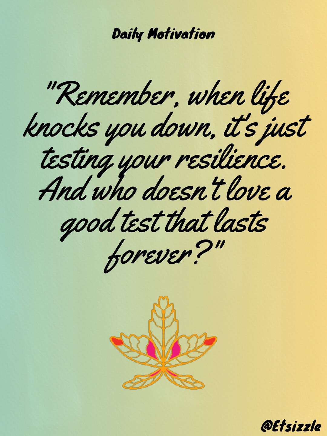 Dark & Sarcastic Motivational Poster - Etsy