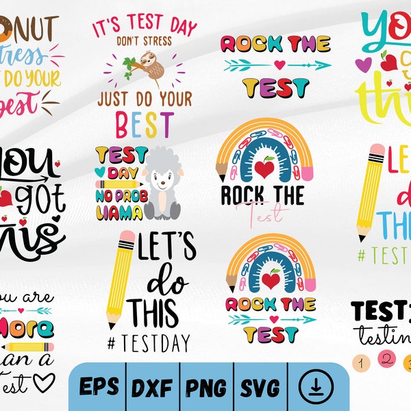 Testing Coordinator Svg - Etsy