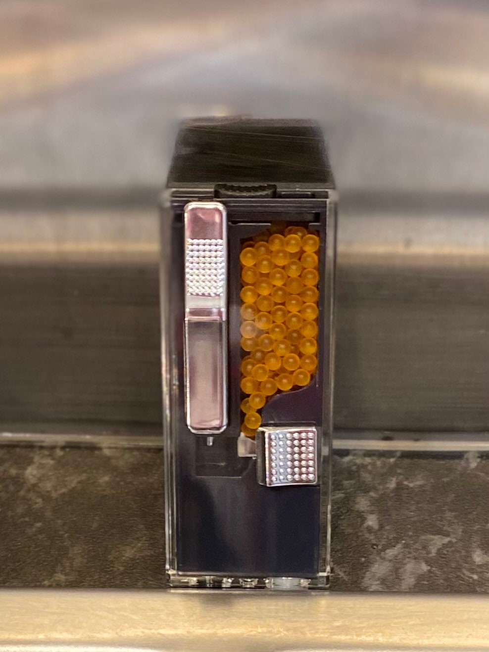 400 Flavoured Crush Balls Capsules With Dispenser Cherry Blueberry ...