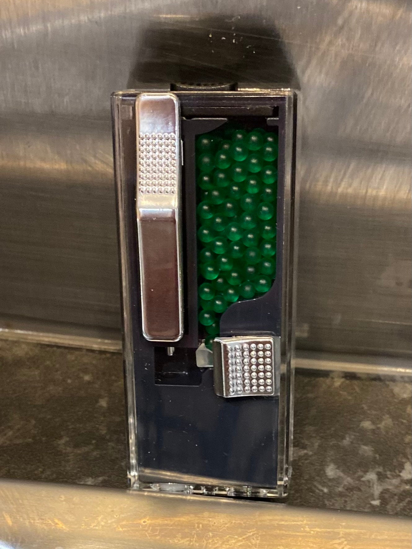 400 Flavoured Crush Balls Capsules With Dispenser Cherry Blueberry Strawberry Watermelon Peach ...