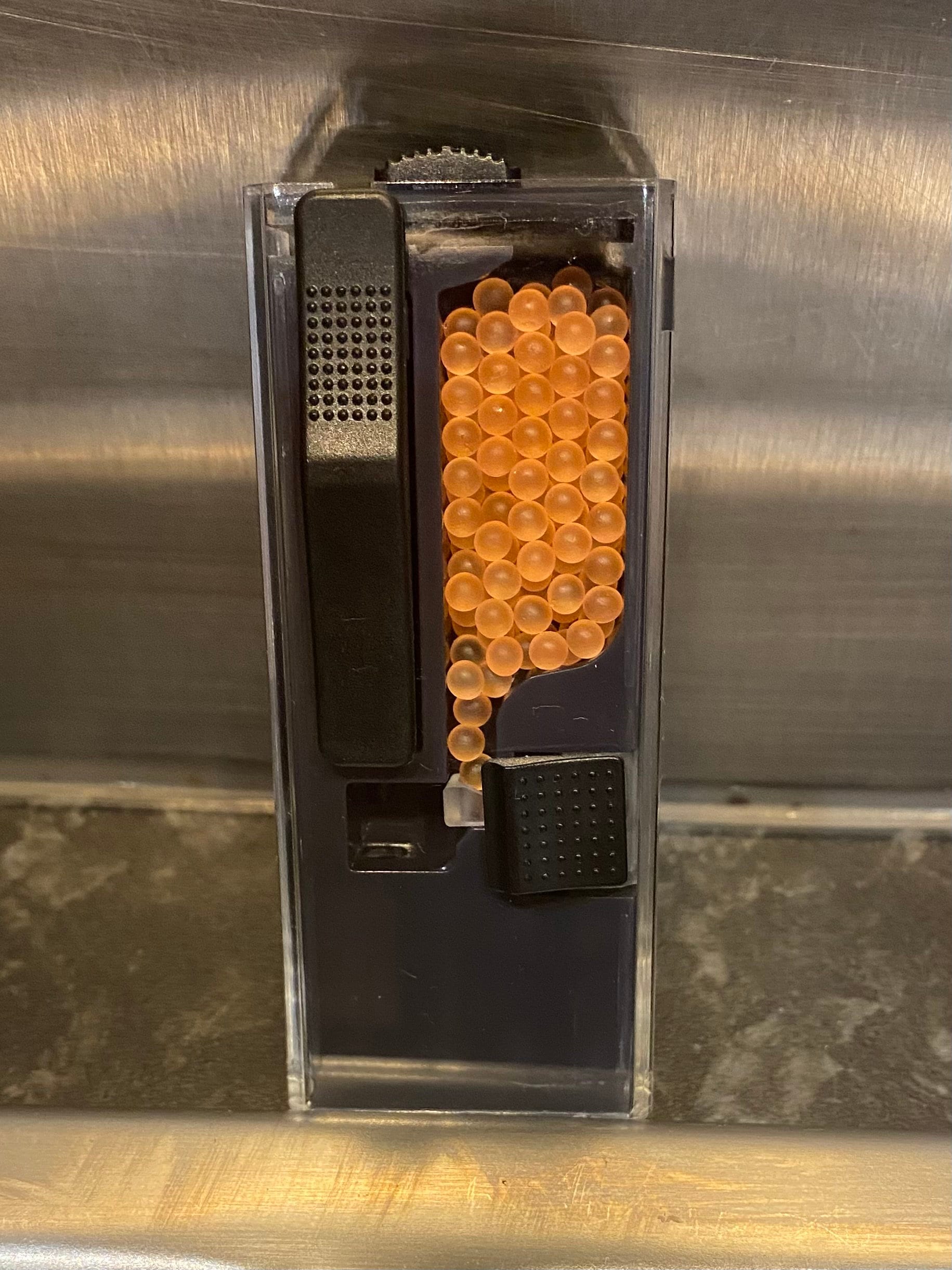 400 Flavoured Crush Balls Capsules With Dispenser Cherry Blueberry ...