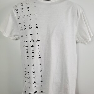 Distressed T-shirt, Trendy Ripped Vintage Look Shirt, Distressed Top ...