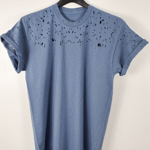 Distressed T Shirt - Etsy