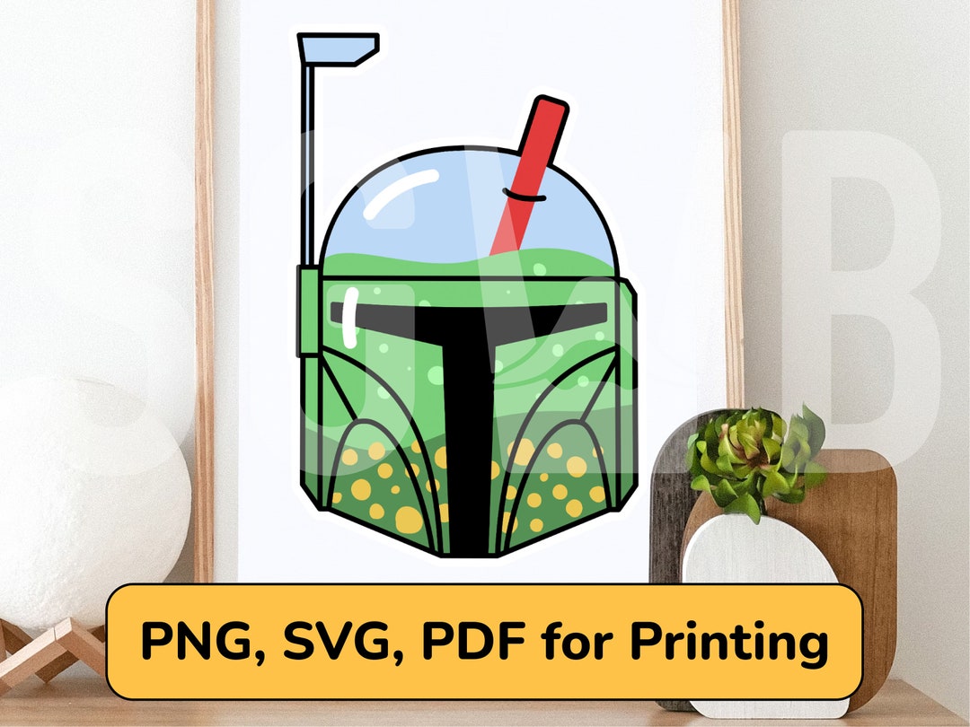 Boba Tea SVG, Boba Fett PNG, Funny Star Wars Png, Funny Boba Tea Svg ...