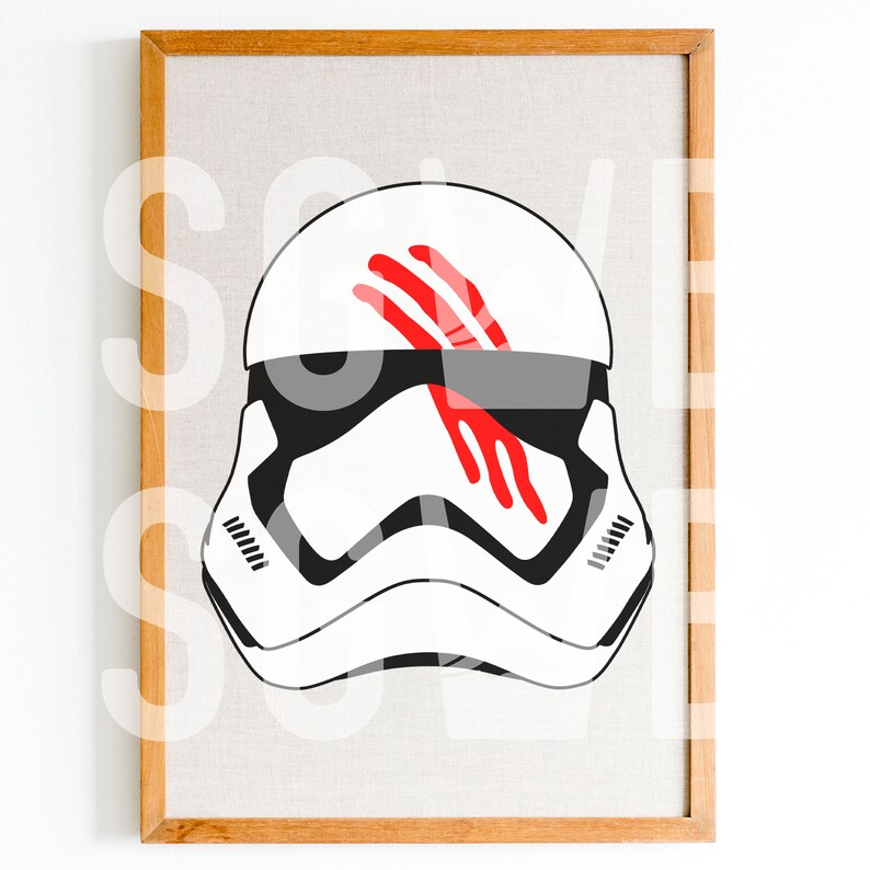 Stormtrooper Helmet SVG Stormtrooper Cricut Design - Etsy