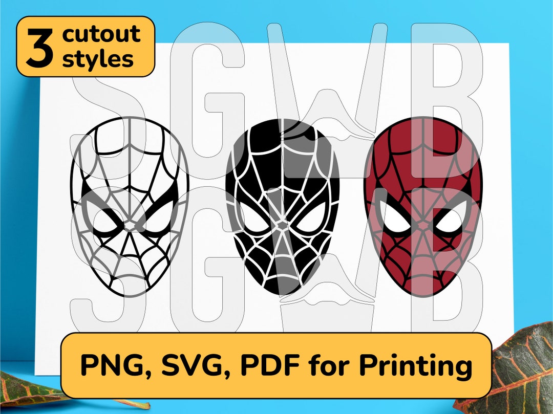 Buy Mcu Spiderman Mask Svg, Tom Holland Spiderman, Spiderpunk Svg ...