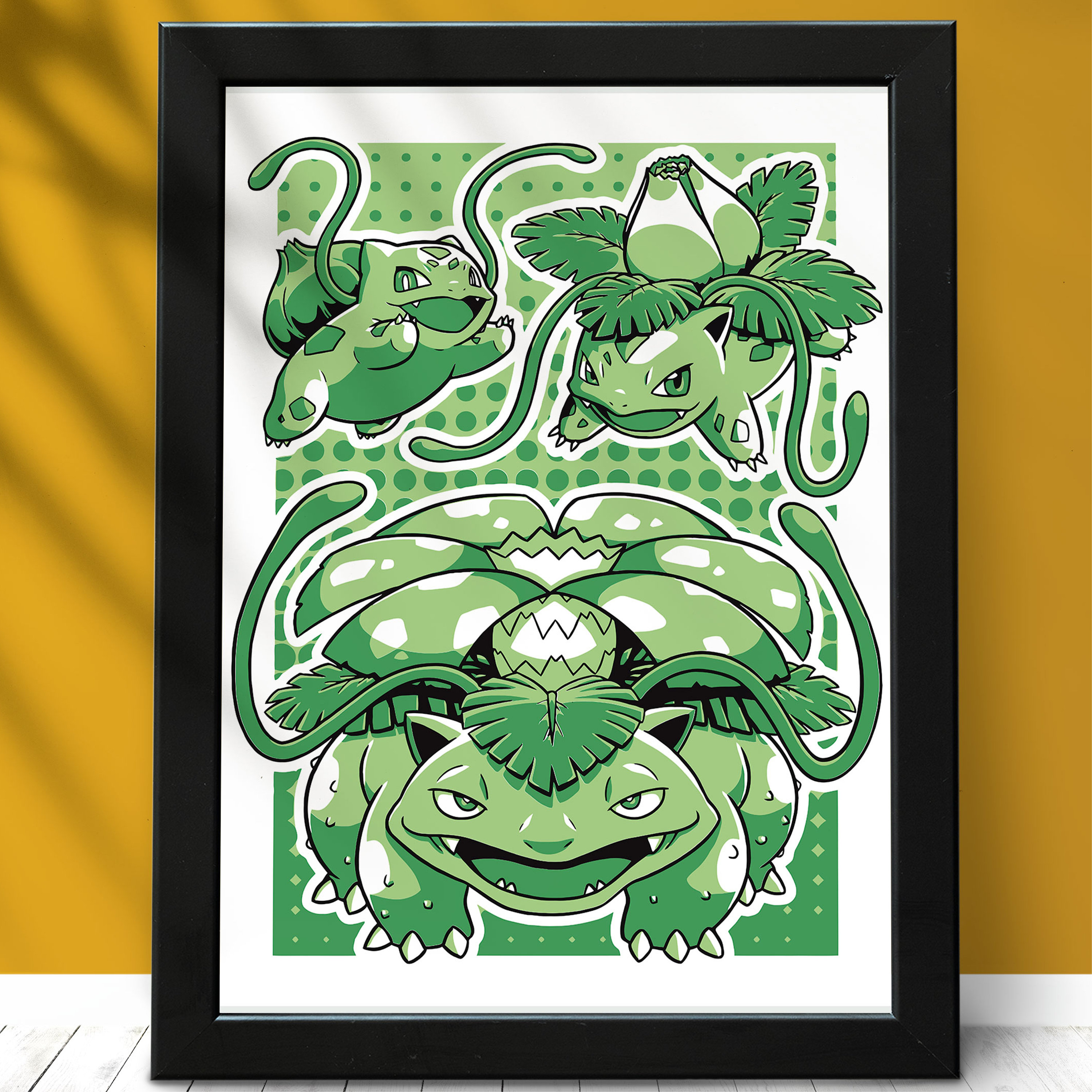 Pokemon Poster Pokemon Print Pokemon Digital Art Bulbasaur - Etsy