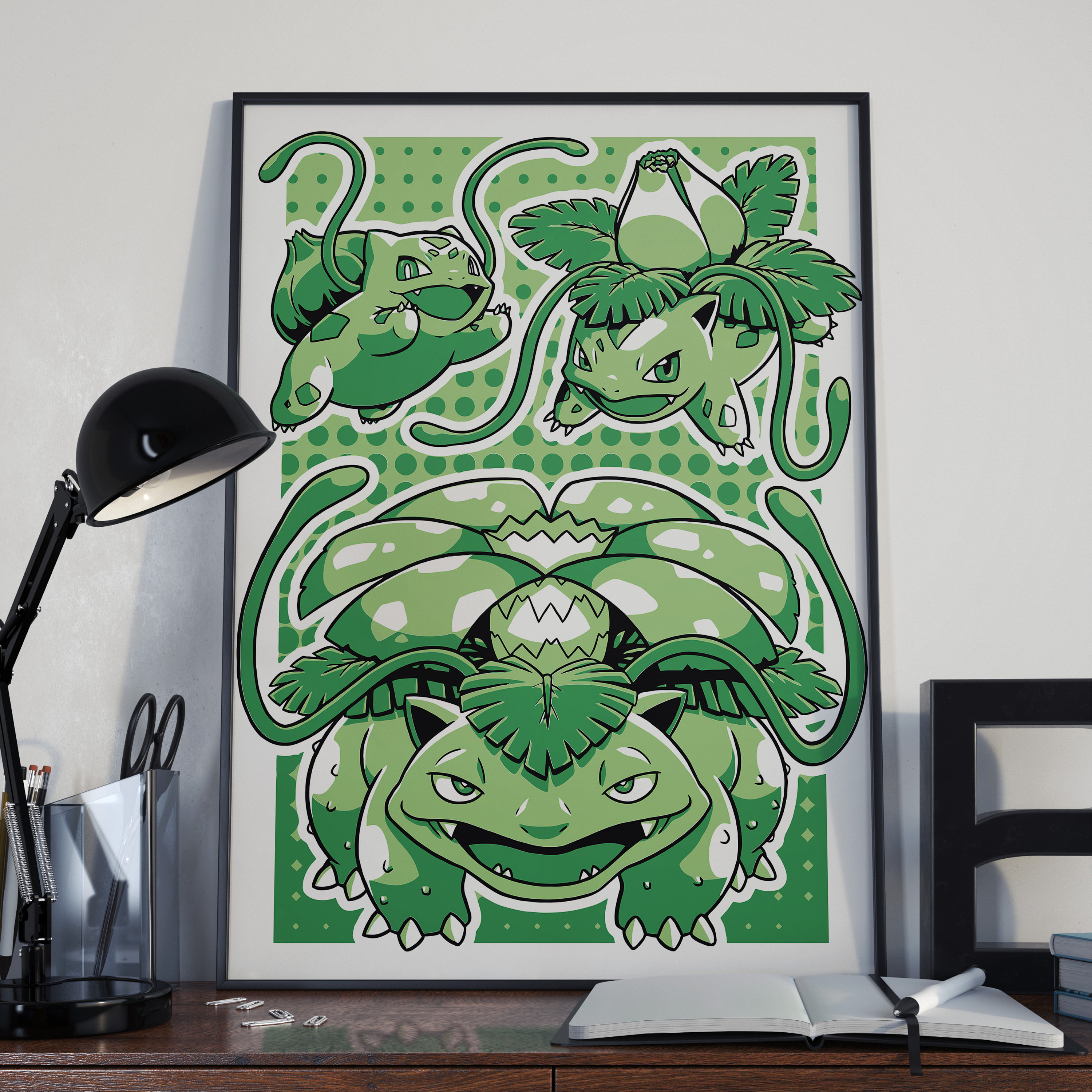 Pokemon Poster Set of 3 Print Pokemon Art Bulbasaur Png - Etsy
