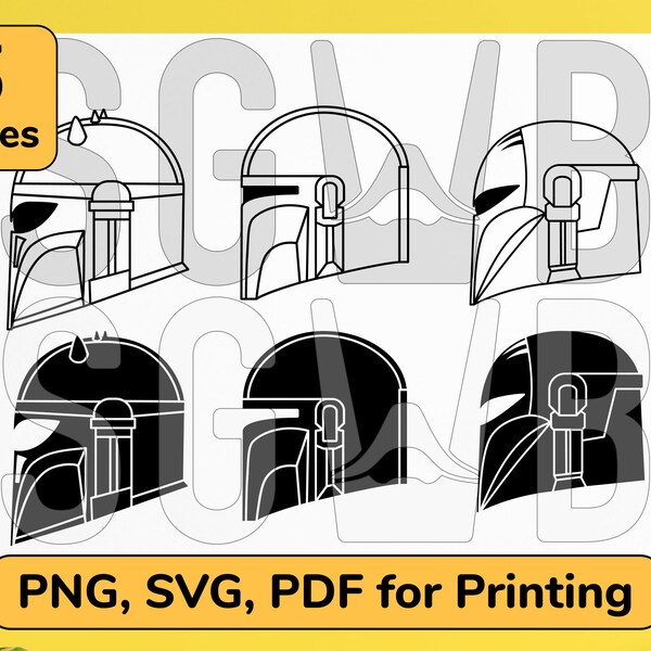 Bo Katan Svg Files - Etsy