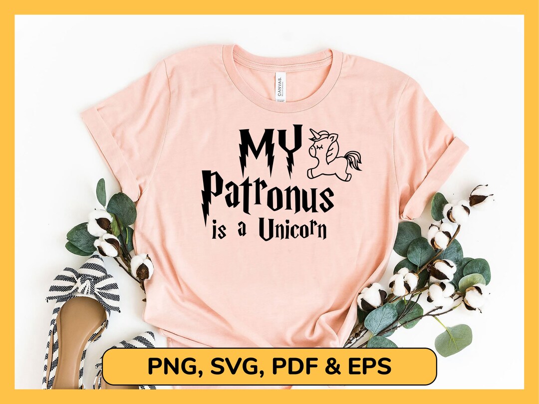 My Patronus is Svg, Unicorn Patronus Tshirt Svg, Funny Wizard Shirt ...