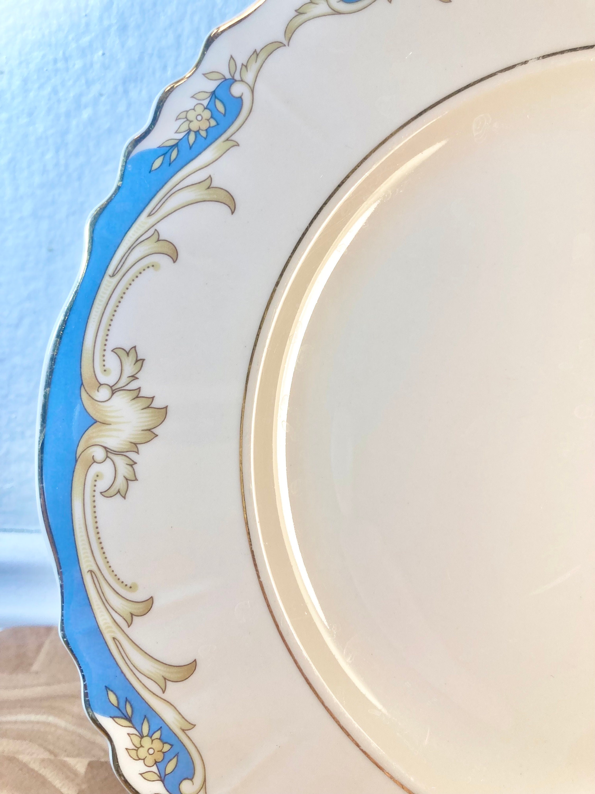 Vintage Syracuse China Carvel Pattern Dinner Plates and Assorted Dishes ...