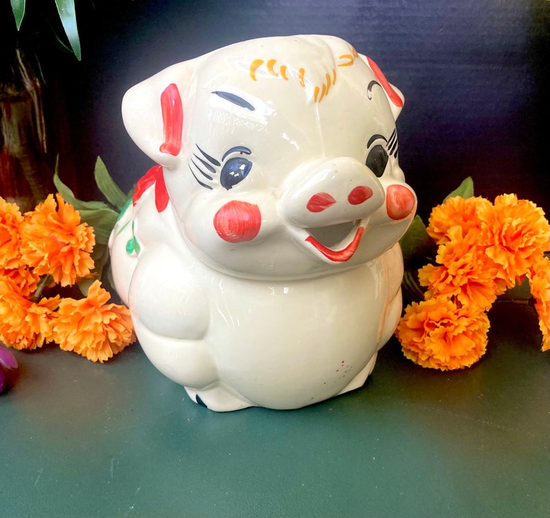 Vintage Smiling Pig Ceramic Pitcher Shawnee Art Pottery Circa 1940s - Etsy