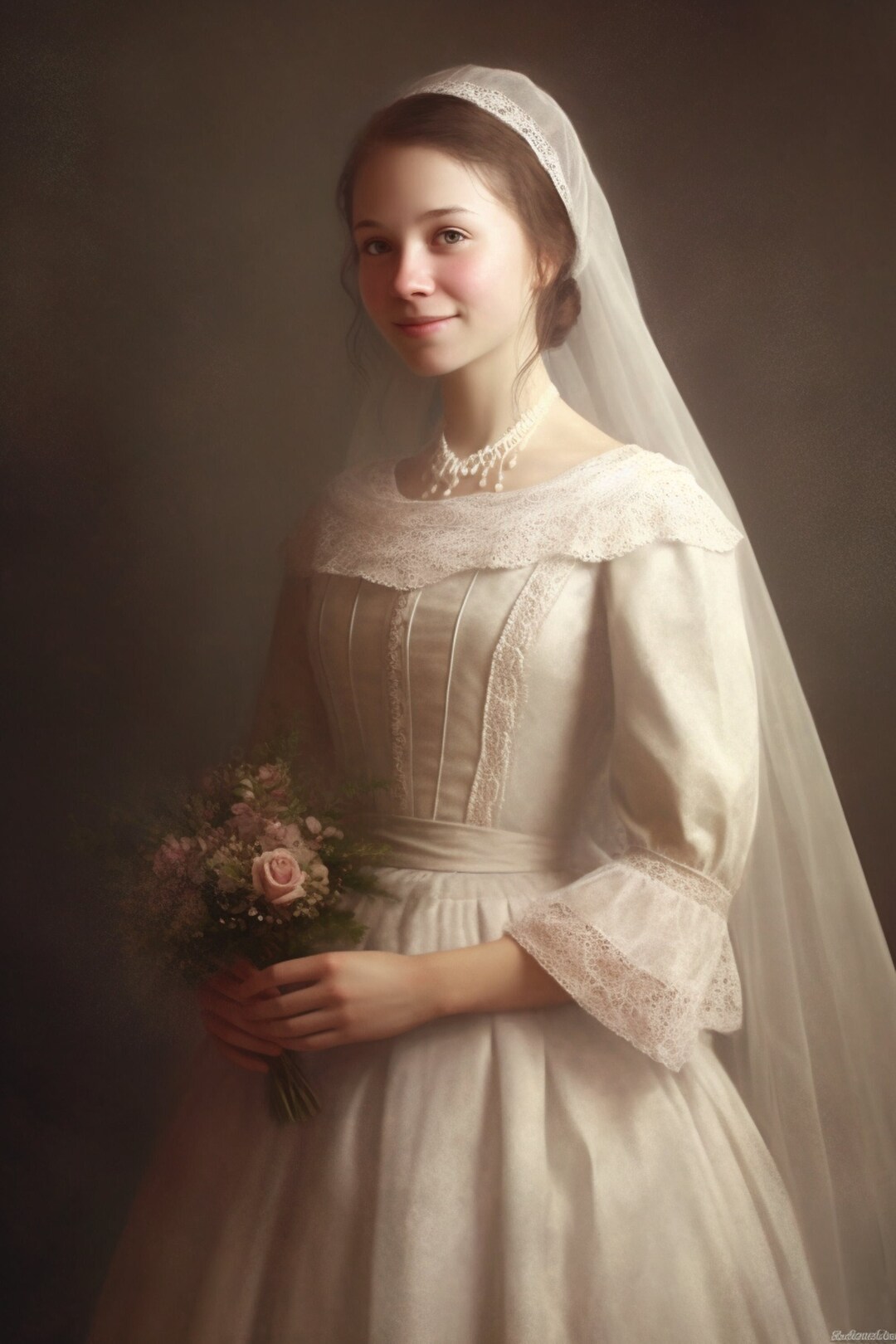 Prairie Pioneer Settler Woman Bride, Book Cover Art, Clip Art, Stock ...