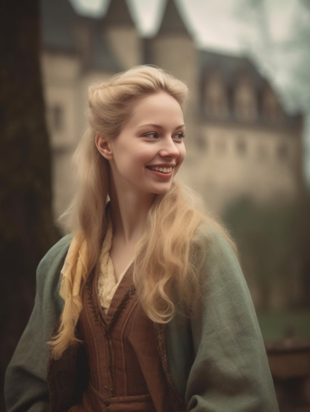 Romantic Medieval Woman, Book Cover Art, Steamy, Clip Art, Stock Image ...