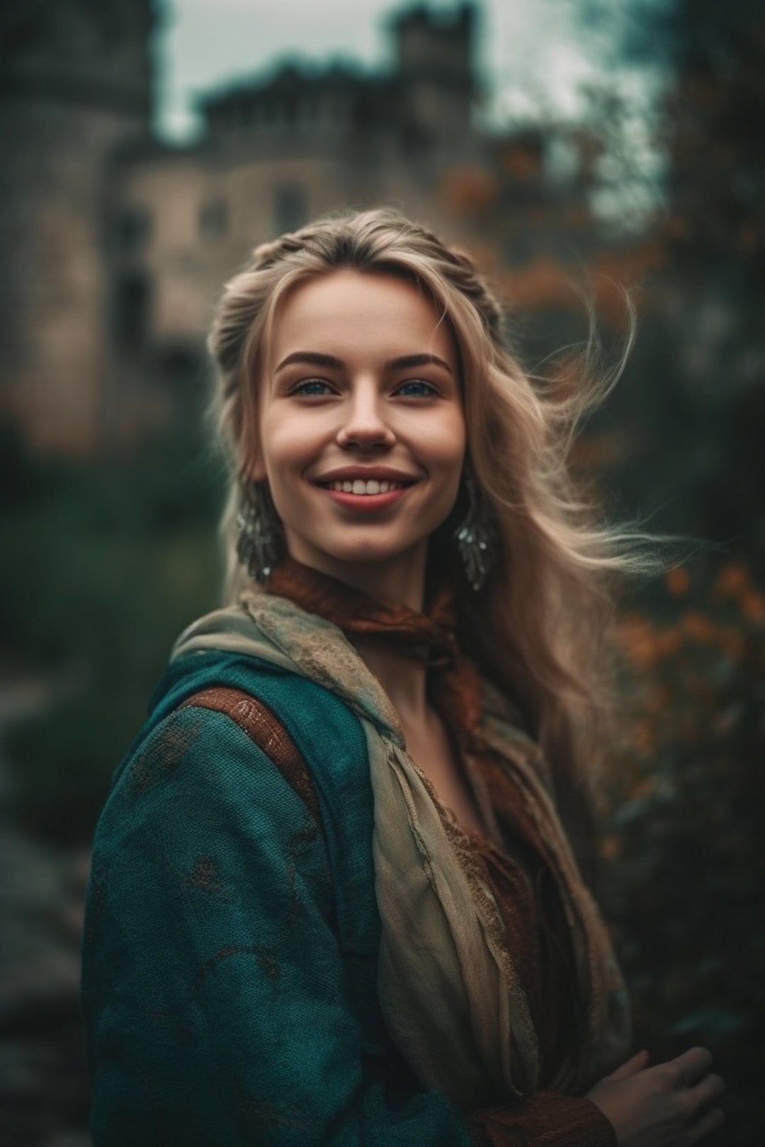 Romantic Medieval Woman, Book Cover Art, Steamy, Clip Art, Stock Image ...