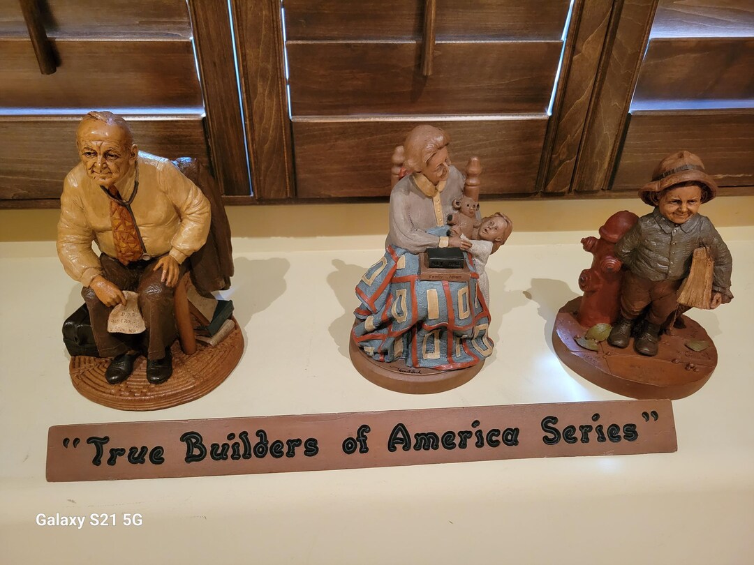 Tom Clark True Builders of America Set of 12, Rare to Find All in Mint ...