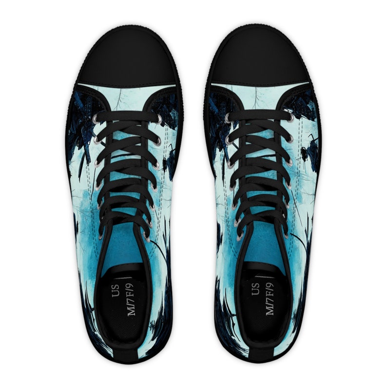 Womens Japanese Ronin High Tops. Ladies Japanese Designer Sneakers ...