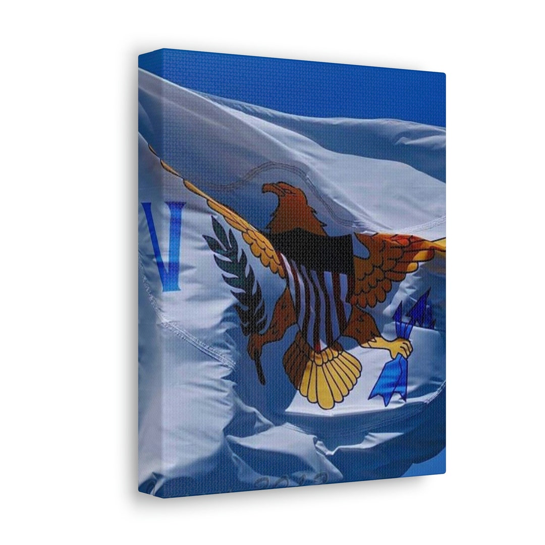 Virgin Islands Flag. VI Art. Virgin Islands Wall Art. Virgin Islands ...