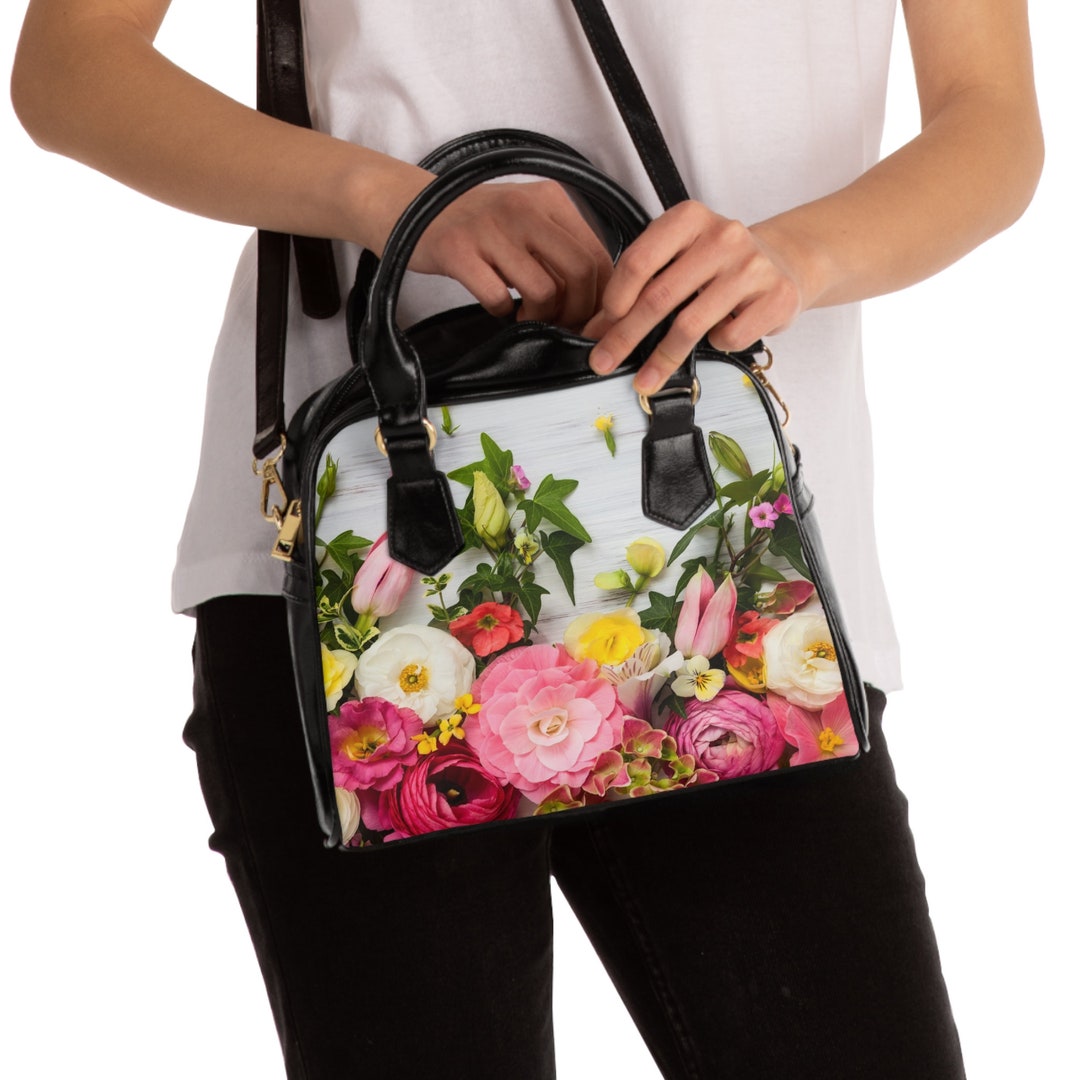 Little Floral Print Purse. Wildflower Purse. Ladies Floral Purse ...