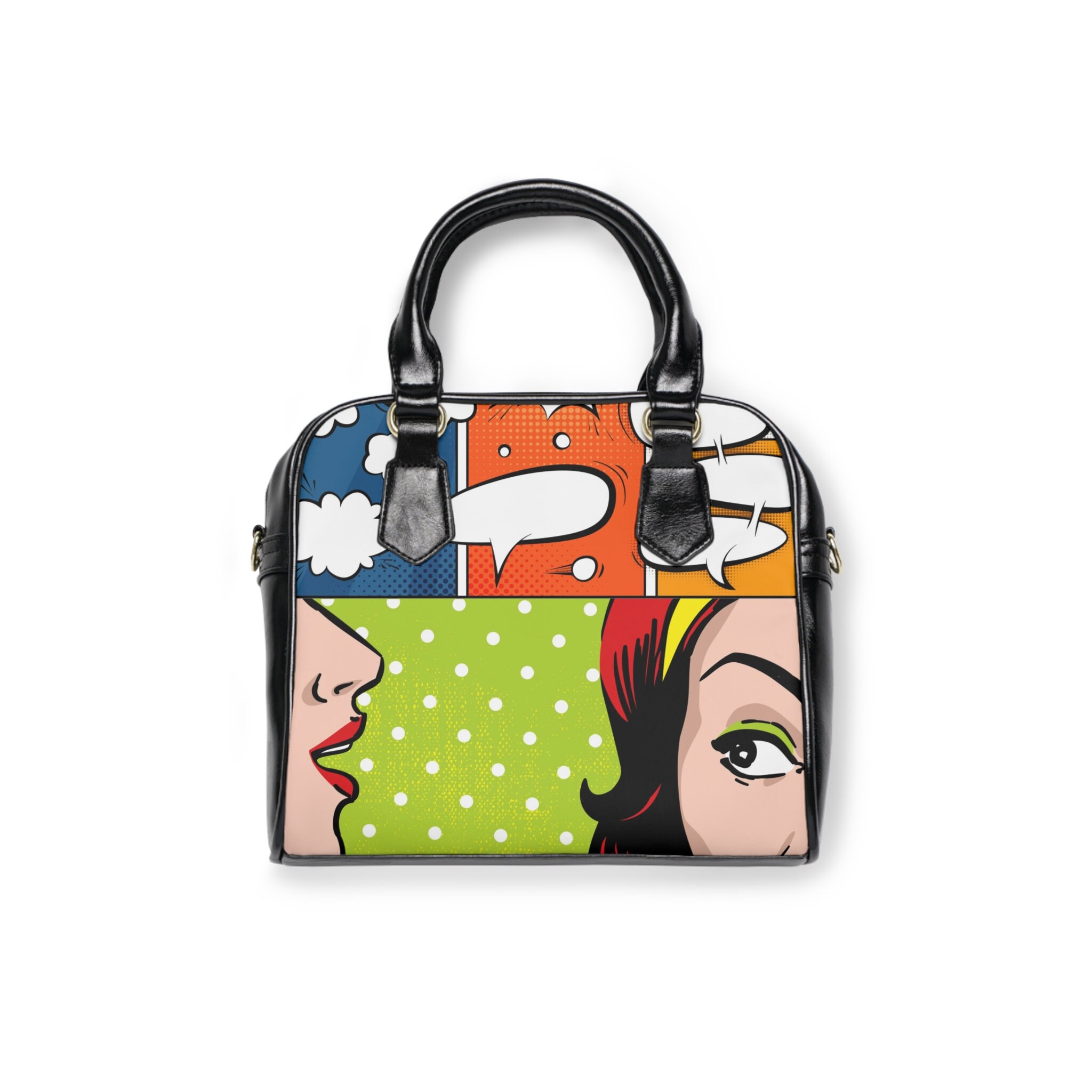 Pop Art Handbag. Pop Art Purse. Pop Art Bag. Ladies Pop Art Purse. Pop ...