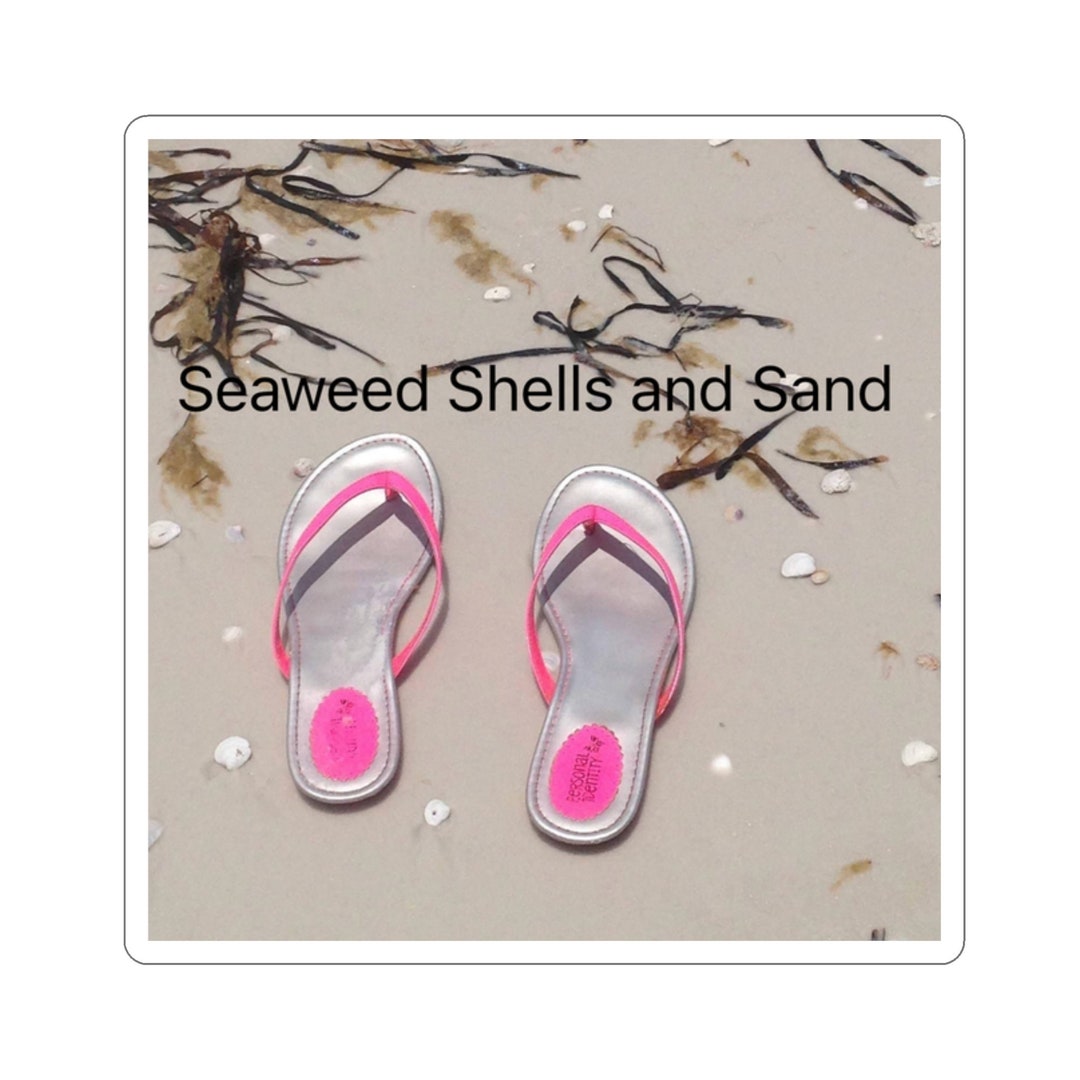 Die-cut Stickers Sandals in the Sand - Etsy