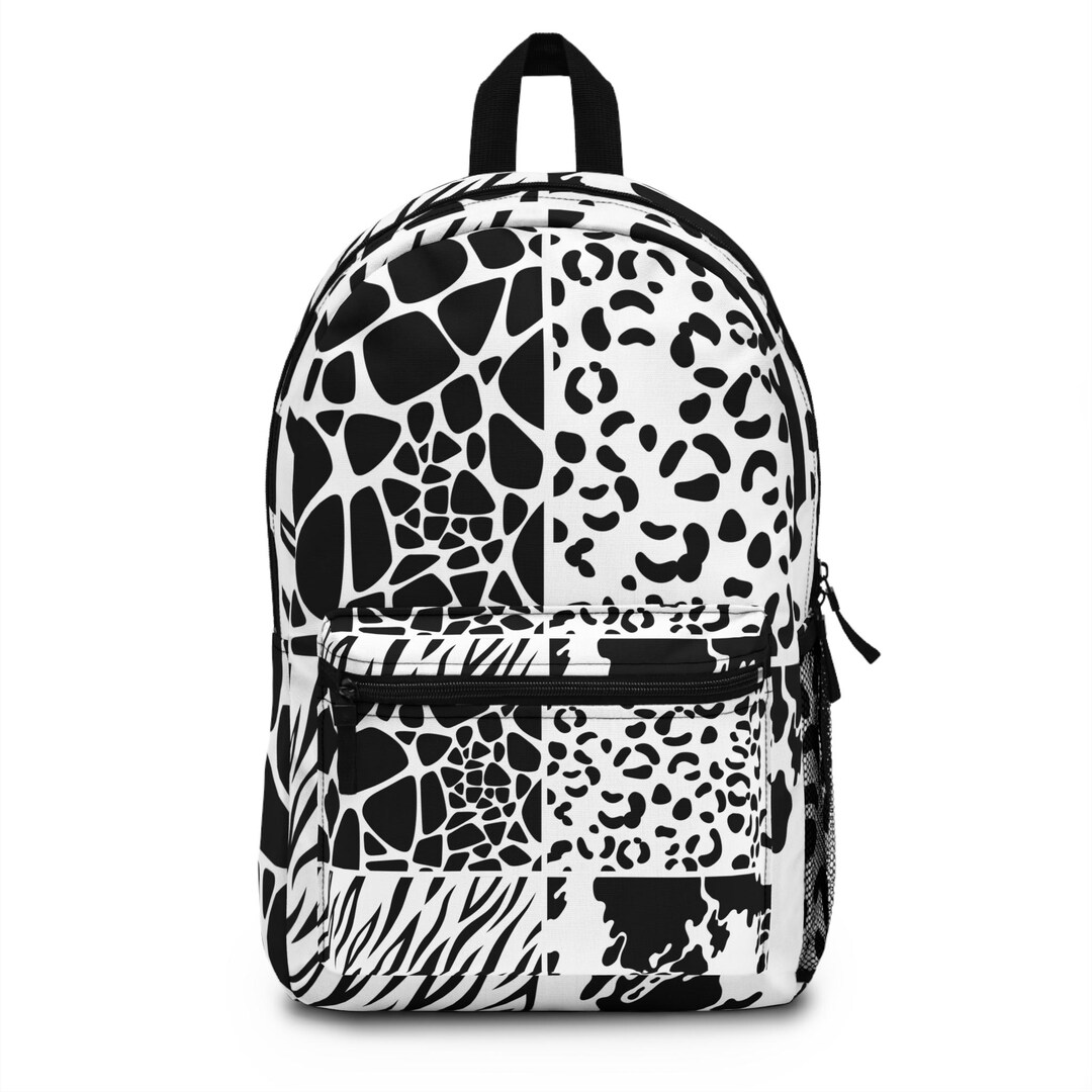 Cow Print Backpack, Farmhouse Animal Lover Travel Bag, Country Girl ...