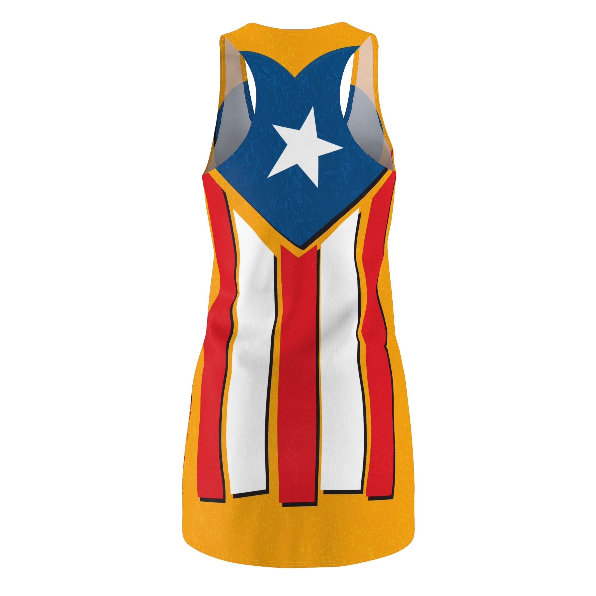 Women's Puerto Rico Dress. Puerto Rico Flag Tshirt Dress. PR Party ...