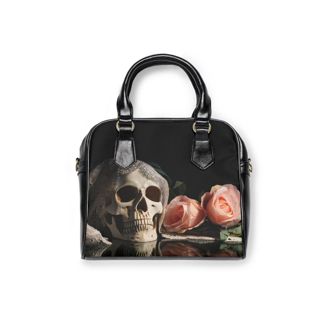 Skull Purse. Gothic Style Purse. Goth Bag. Skull Lover Purse. Mom Gift ...