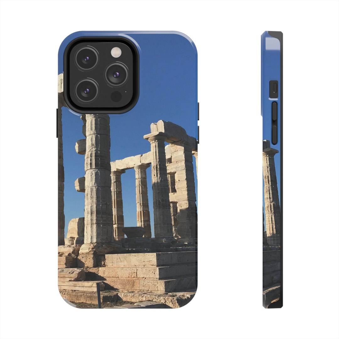 Temple of Poseidon Phone Case - Etsy