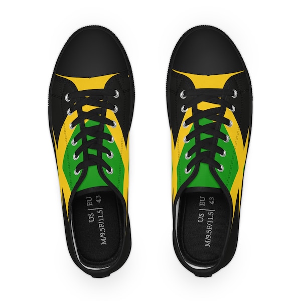 Rasta Sneakers - Etsy