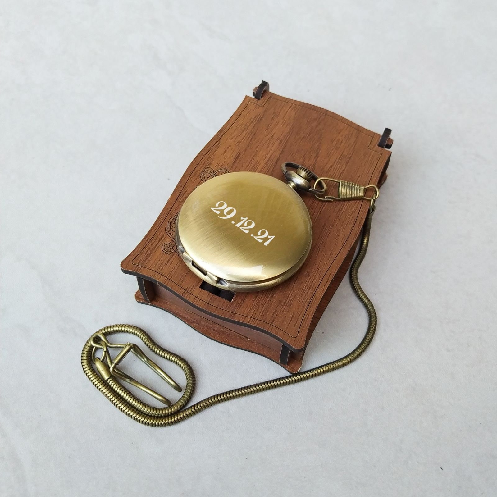 Personalized Pocket Watch With Photo Pocket Watch With Picture Custom ...