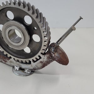 Recycled Metal Small Snail Yard Art - Etsy
